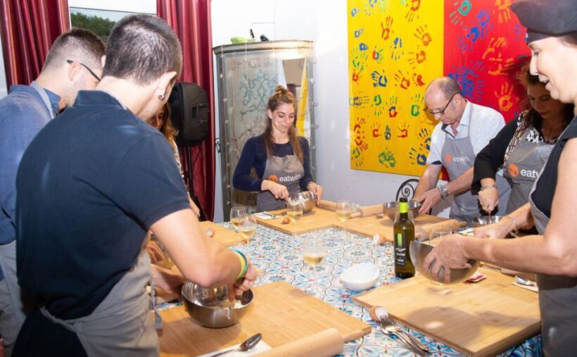 Rome: Pasta and Tiramisu Shared Cooking Class with Wine - Summary of What Makes This Experience Stand Out
