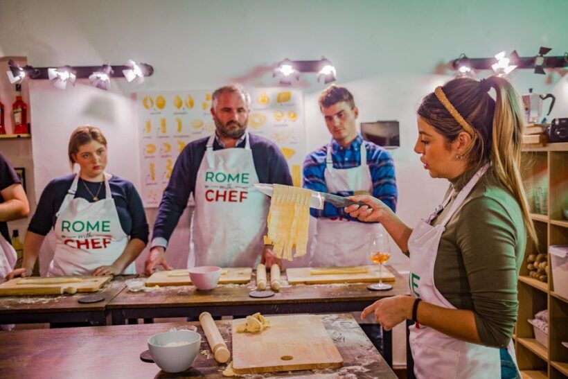 Rome: Pasta Cooking Class with Spritz Cocktails - FAQ