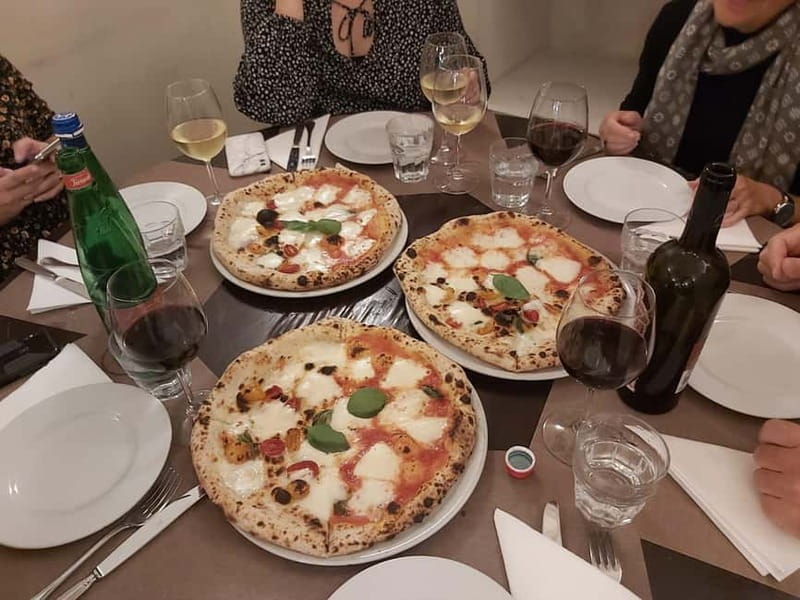 Rome: Pizza & Tiramisu Class with Free Flowing Fine Wine - What Could Be Better?