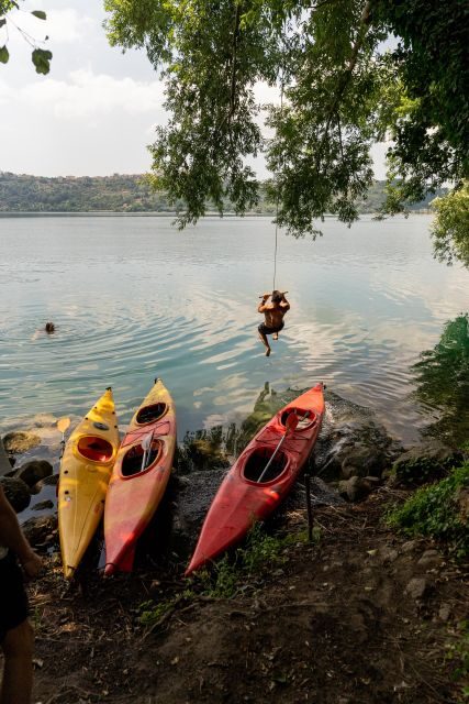 Rome: Popes' Lake, Kayak Tour with Swimming & Roman Pizza - The Sum Up