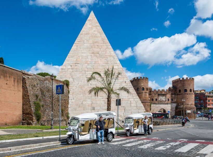 Rome: Private City Tour by Electric Tuk Tuk - FAQ