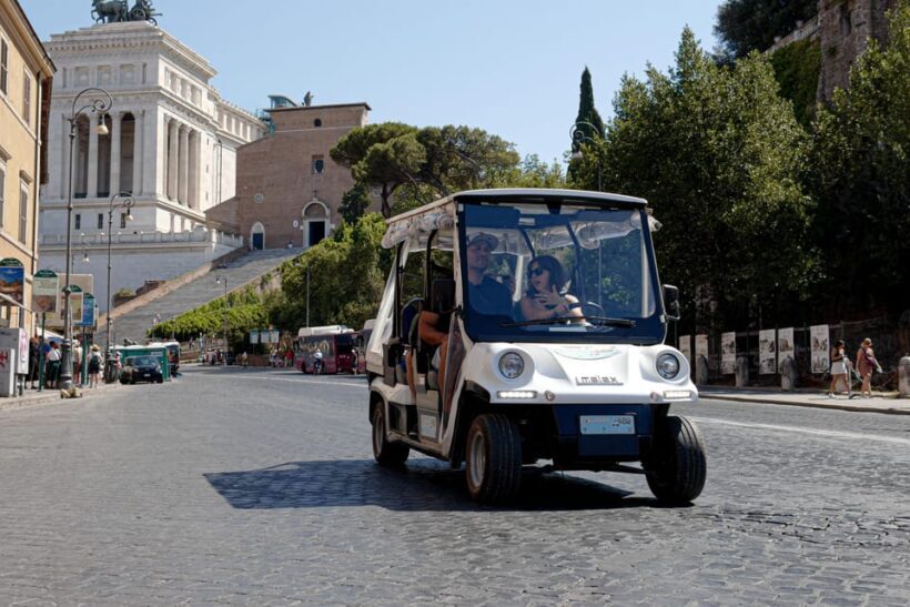 Rome: Private Customizable 3-Hour Golf Cart City Tour - FAQs