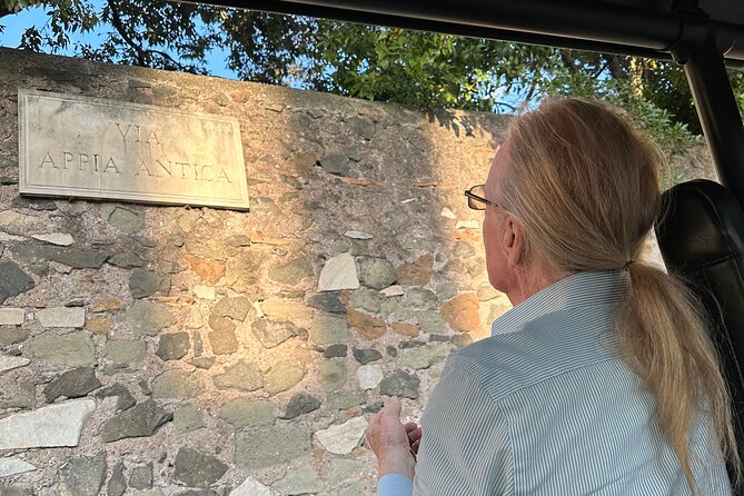 Rome Private Golf Cart tour of Catacomb and Ancient Appian Way - FAQs