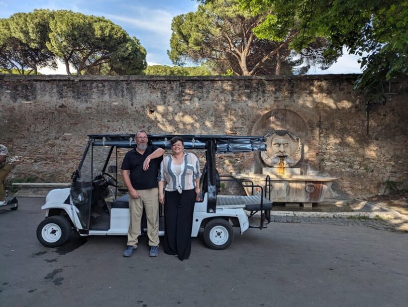 Rome: Private Golf Cart Tour with Hotel Pickup - Key Points