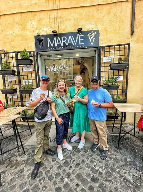 Rome: Private Guided Golf Cart Tour with Gelato or Wine - Key Points