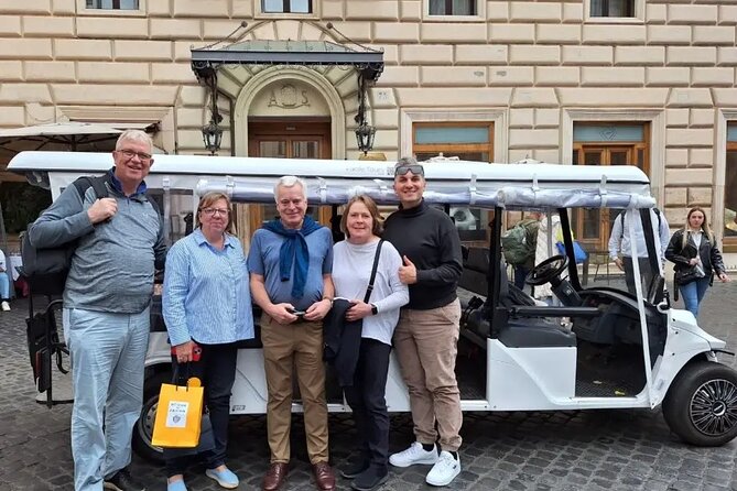 Rome Private Half-Day Tour With Option Golf Cart or Classic Efiat - Unique Selling Point: Intimate and Personalized