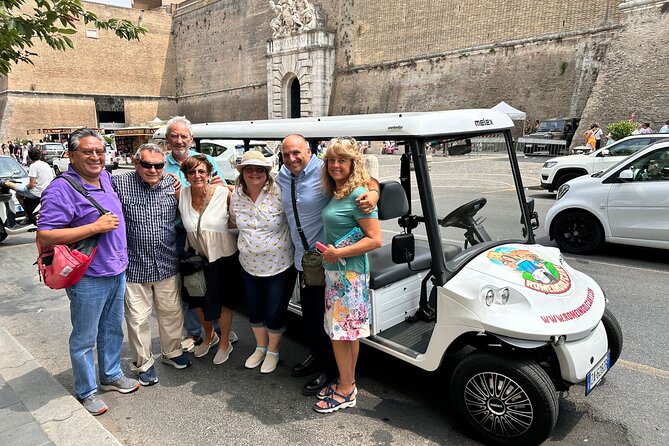 Rome: Private/Semi Private 4 Hours Golf Cart SightseeingTour - Practical Details and Considerations