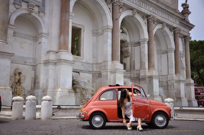 Rome Private Tour and Photo in a Vintage Fiat 500 - FAQ