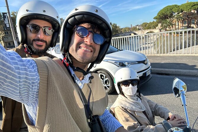 Rome Private Tour in a Vintage Vespa Sidecar Style for 90 Minutes - What Travelers Say
