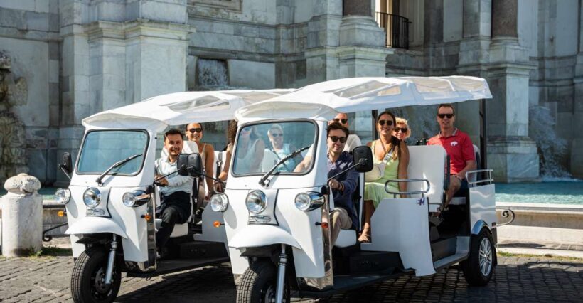 Rome: Private Tuk Tuk Tour with Hotel Pickup and Prosecco - FAQ