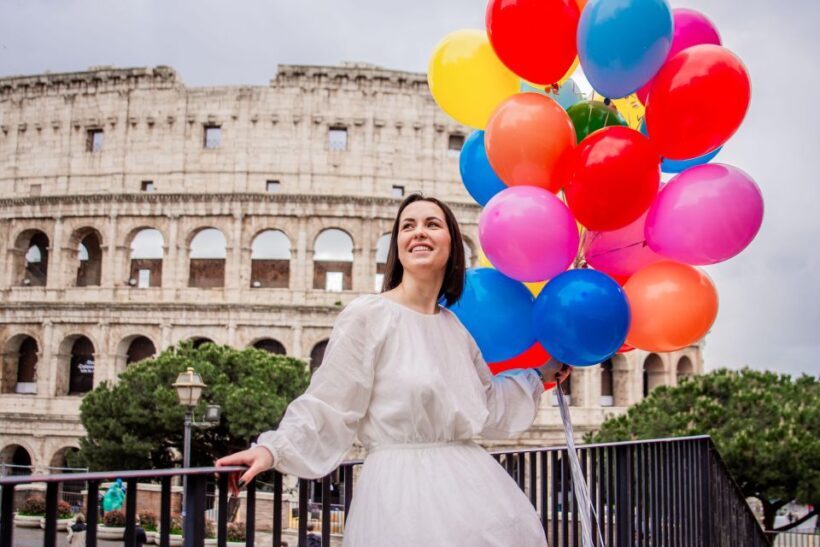 Rome: Professional Photoshoot With Balloons - Is It Worth the Price?
