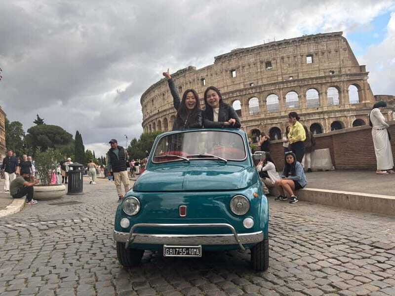 Rome: Retro Fiat 500 car tour with Pro-Photographer - Authenticity and Past Traveler Feedback