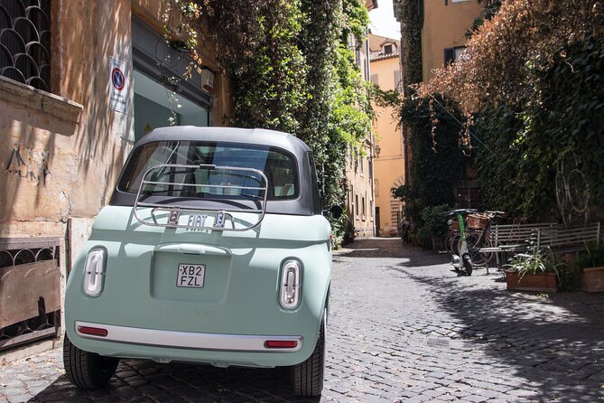 Rome: Self-Guided Tour of the City in a Fiat Topolino E-Car - FAQs
