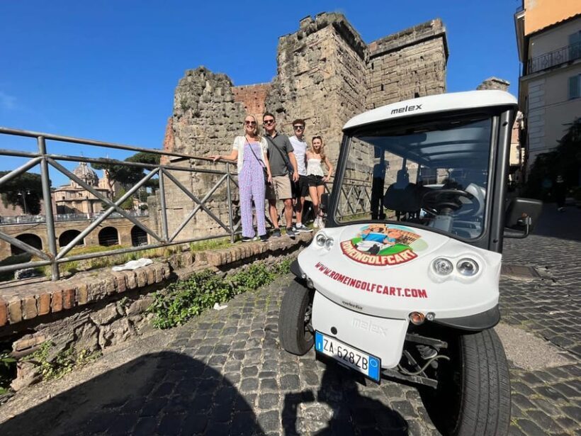 Rome: Semi Private Golf Cart tour of Catacomb&Ancient Appian - Key Points