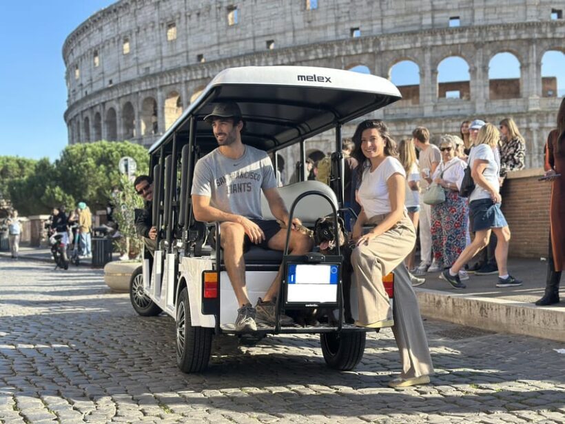 Rome: Sightseeing Tour by Golf Cart - Key Points