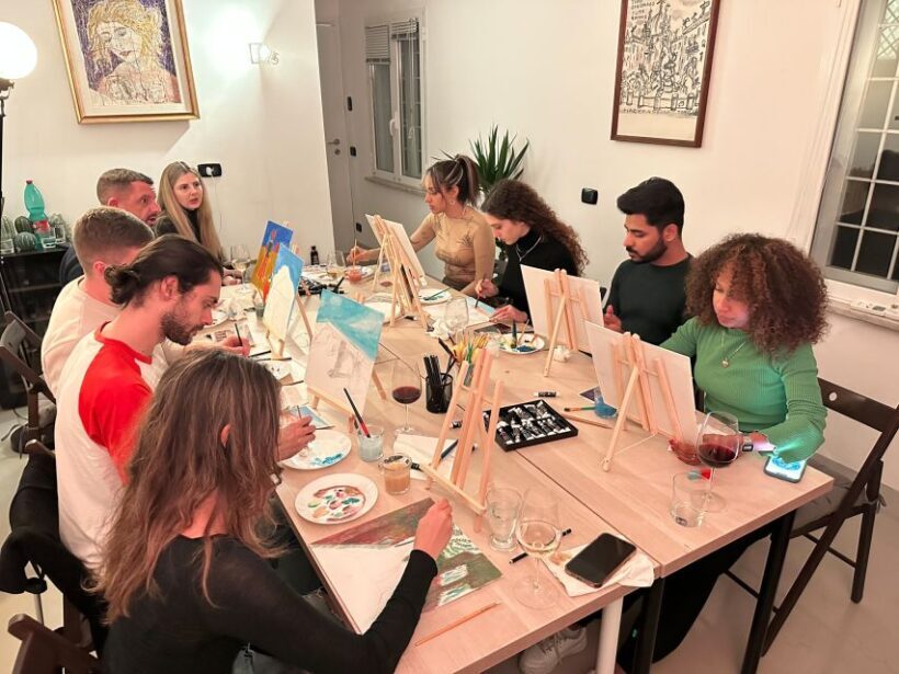 Rome: Small-Group Art Class with Wine - Setting the Scene: What to Expect at the Art Class