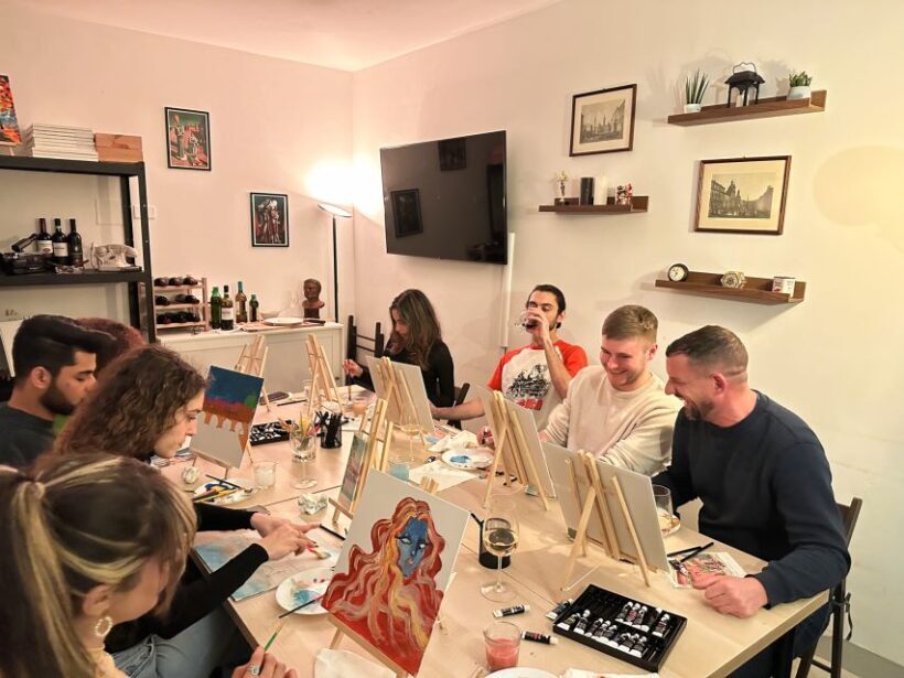 Rome: Small-Group Art Class with Wine - Value for Money