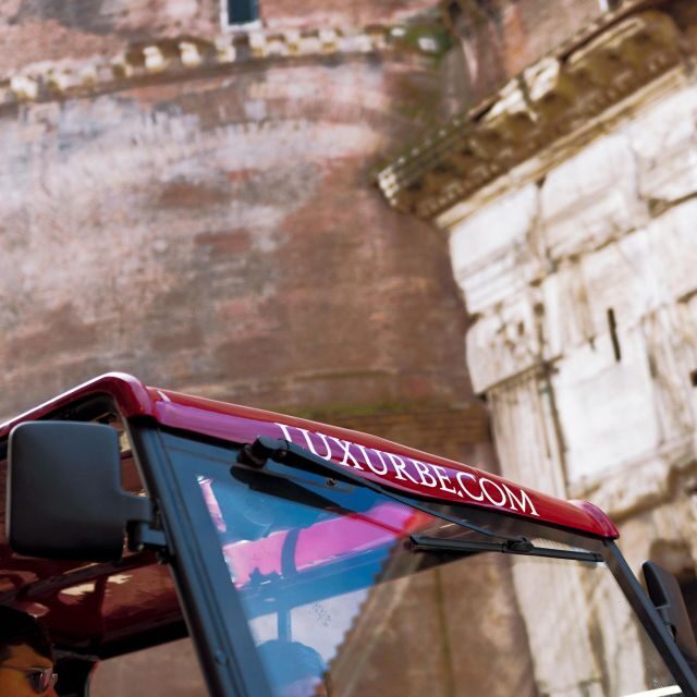 Rome: Squares and Fountains Golf Cart Tour - Key Points