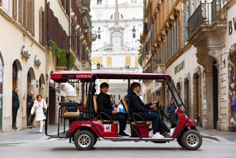 Rome: Squares and Fountains Golf Cart Tour - Why This Tour is Great for You