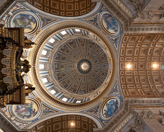 Rome St.Peter Dome, Basilica, Grottoes Morning Private Tour - Key Points