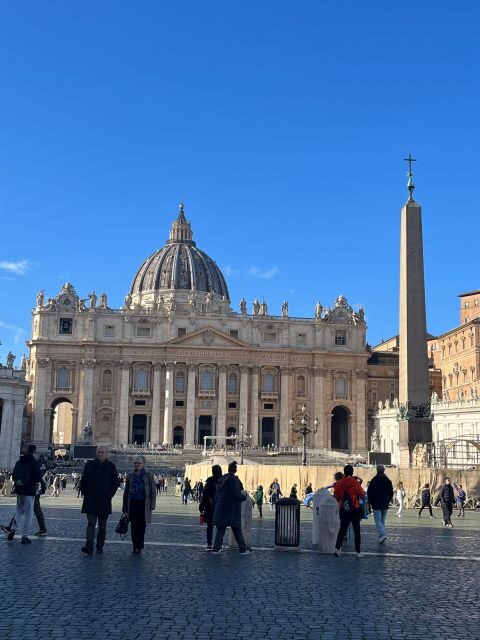 Rome: St. Peter's Basilica and Papal Grottoes Guided Tour - Key Points