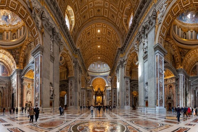 Rome: St. Peters Basilica & Dome Entry Ticket With Audio Guide - Exploring the Basilica and Cupola at Your Own Pace
