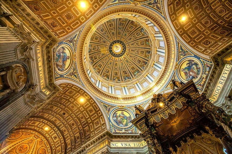 Rome: St. Peters Basilica Tour with Vatican Grottoes - Key Points