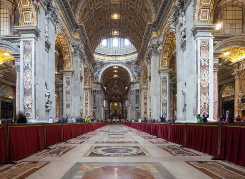 Rome: St. Peters Basilica Tour with Vatican Grottoes - What’s Not Included