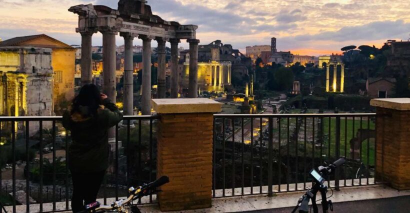 Rome: Sunrise E-Bike Experience with Coffee Tasting - Itinerary Breakdown: What You’ll See and Do
