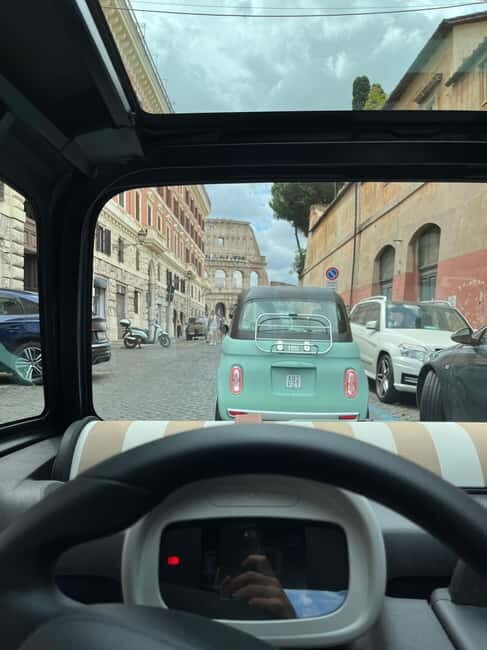 Rome: "The Unmissable" Fiat Topolino Eco-Chic Adventure! - Exploring Rome in a Vintage Electric Car