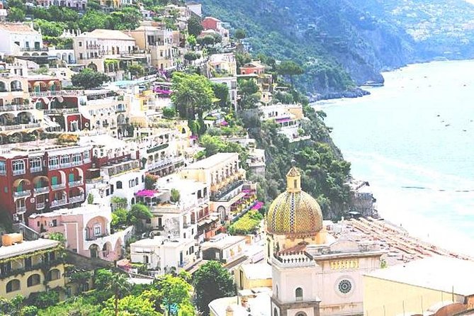 Rome to Pompeii & Positano Day Trip With Hotel Pick up & Skip the Line Tickets - Exploring Positano