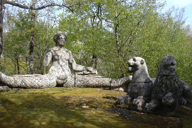 Rome Tour off the Beat Path: Bomarzo Caprarola & Calcata - Unique Sculptures and History at Sacro Bosco