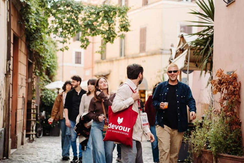 Rome: Trastevere Food, Wine & Spritz Evening Tour - An Authentic Taste of Trastevere