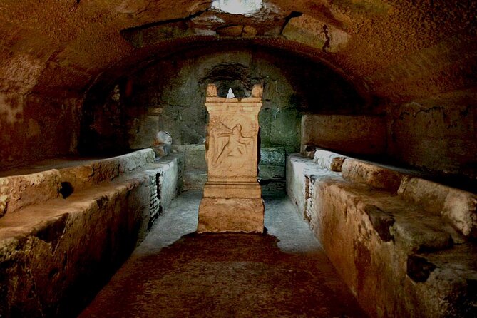 Rome: Underground Temples and Crucifixion Relics Walking Tour - Visiting Santa Croce in Gerusalemme