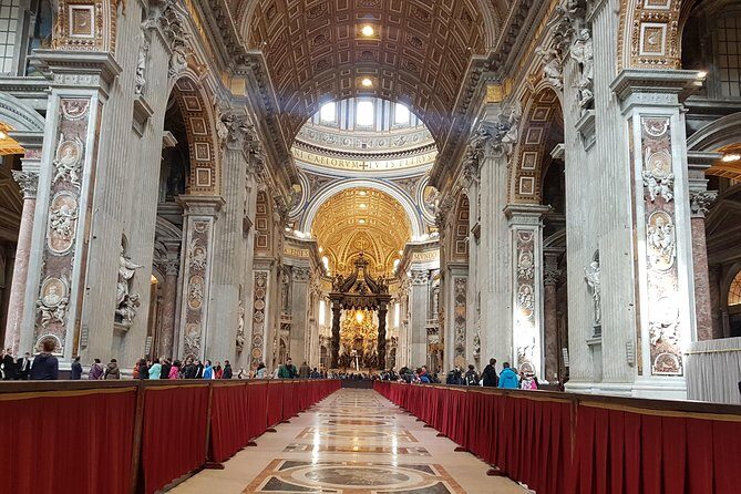 Rome: Vatican Museum and Sistine Chapel, Semi-Private Tour - Inside St. Peter’s Basilica: The Final Highlight