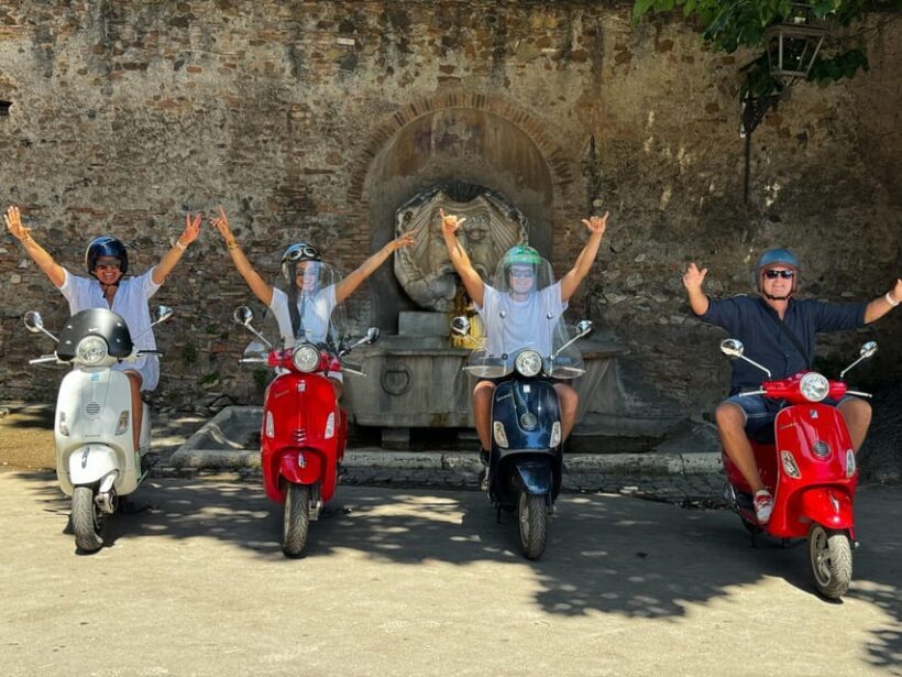 Rome: Vespa City Tour with Professional Photoshoot - FAQ