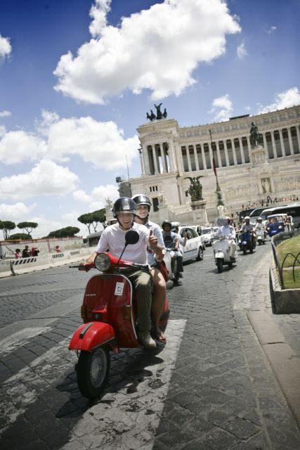 Rome Vespa Half-Day Tour with Private Driver - The Sum Up