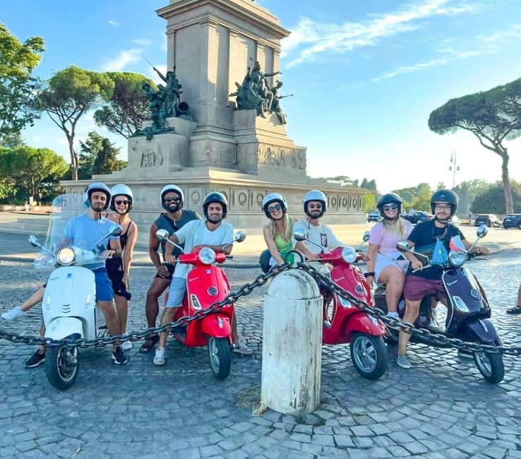 Rome: Vespa scooter tour "When in Rome" - Key Points