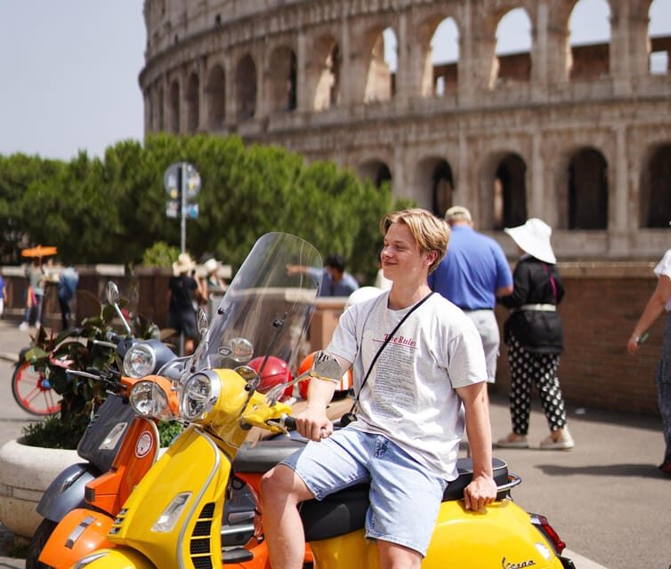 Rome: Vespa Tour and Tiramisu Experience - Practical Tips for Travelers