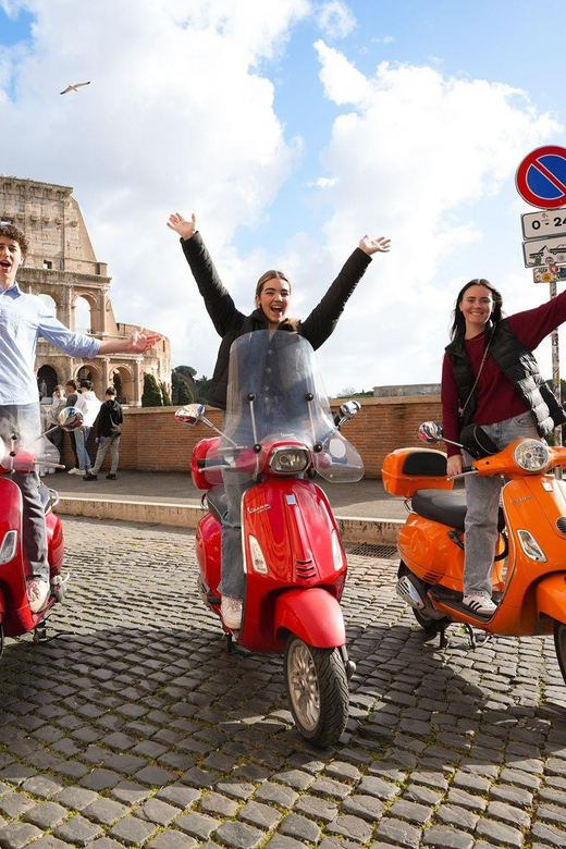Rome: Vespa Tour With Guide and Photographer - Inclusions and Logistics