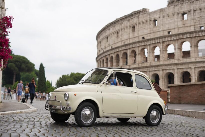 Rome: Vintage Car Tour with Professional Photographer - The Vintage Car: Style and Comfort