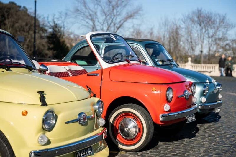 Rome: Vintage Fiat 500 Cabriolet Private City Tour - Key Points