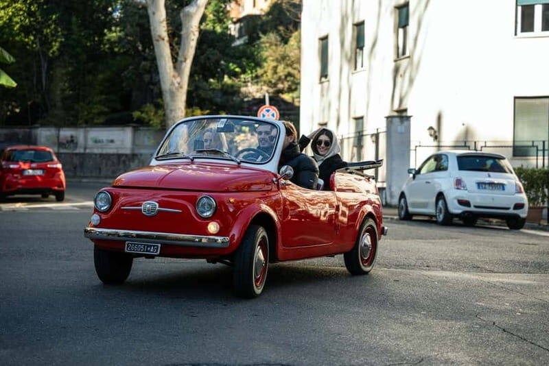 Rome: Vintage Fiat 500 Cabriolet Private City Tour - What the Reviews Say