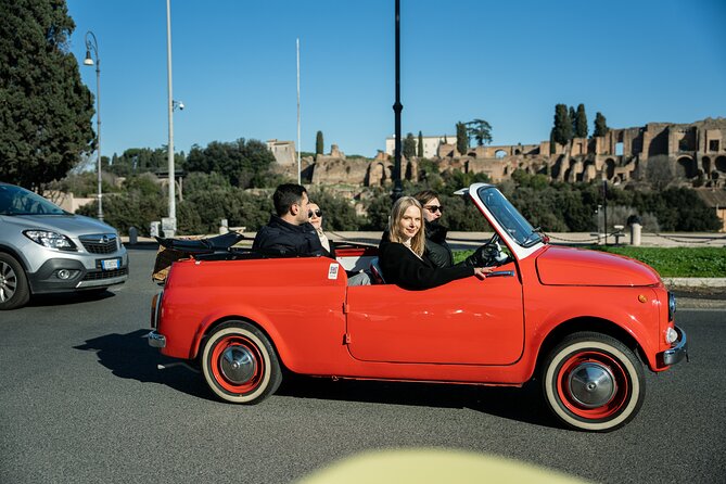 Rome Vintage Fiat 500 Cabriolet Self-Drive Tour - Introduction