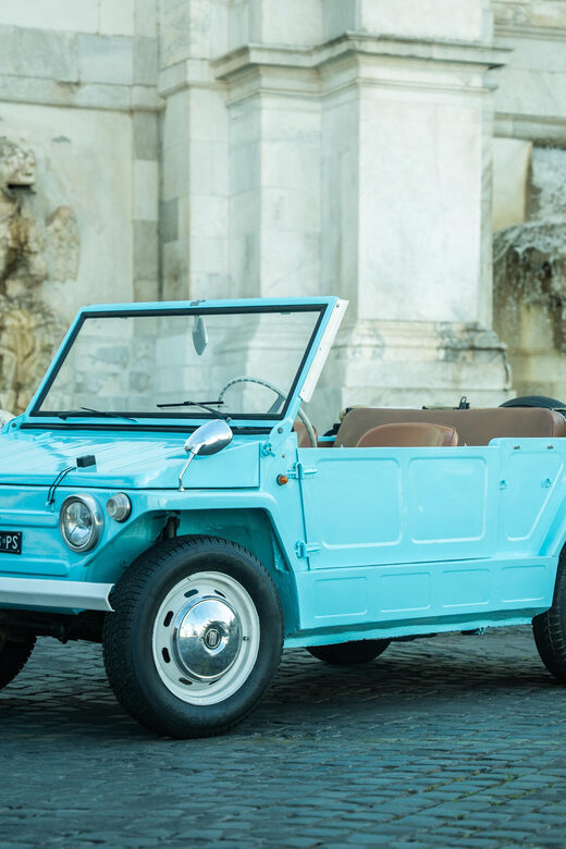 Rome: Vintage Fiat 600 Cabriolet Tour with Prosecco - Key Points