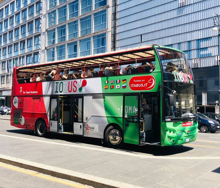 Rome: Walking Tour and Hop-On Hop-Off Bus Ticket - Key Points