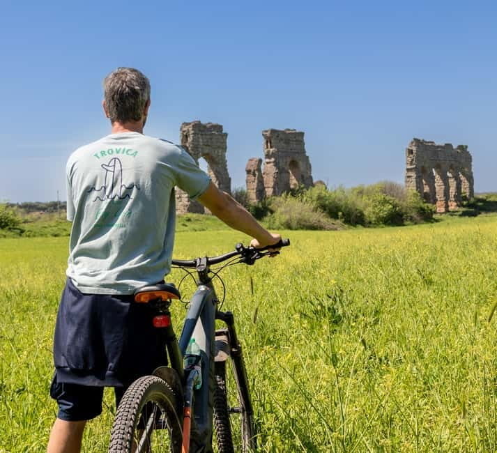 Rome:Appian Way E-bike Tour with Catacombs, Aqueducts & Food - FAQ