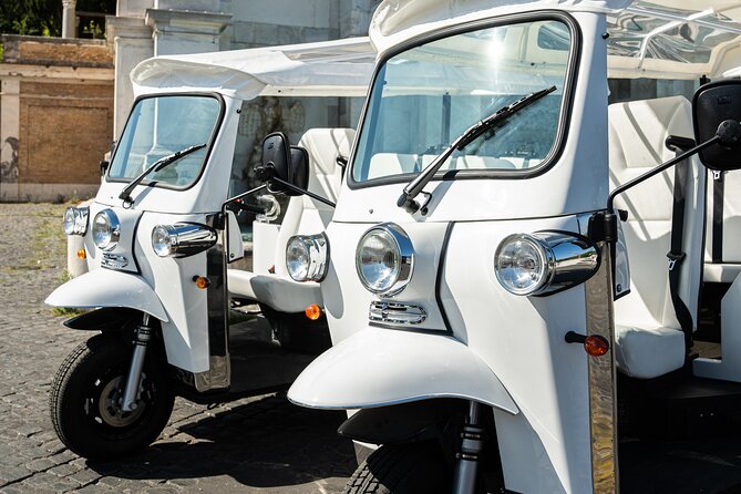 Romes 2 Hour VIP Tuk Tuk Tour With Hotel Pickup and Prosecco - Exploring the Eternal City by Tuk Tuk