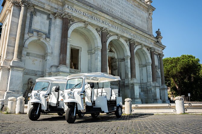 Romes 2 Hour VIP Tuk Tuk Tour With Hotel Pickup and Prosecco - Frequently Asked Questions
