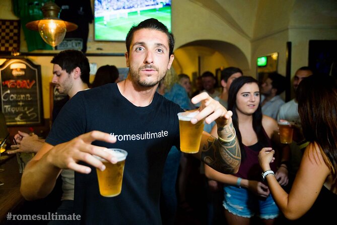 Romes Ultimate Party Aka the Spanish Steps Pub Crawl - Meeting Point and Accessibility